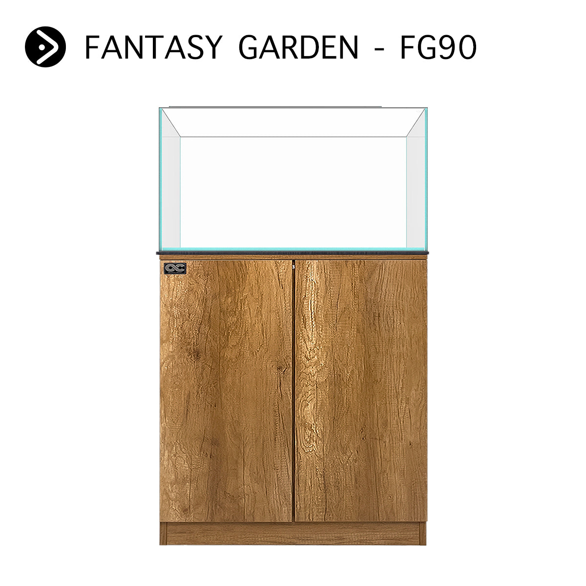 FANTASY GARDEN-60 Rimless Fish tank 180L – AQUACIRCLE-AU