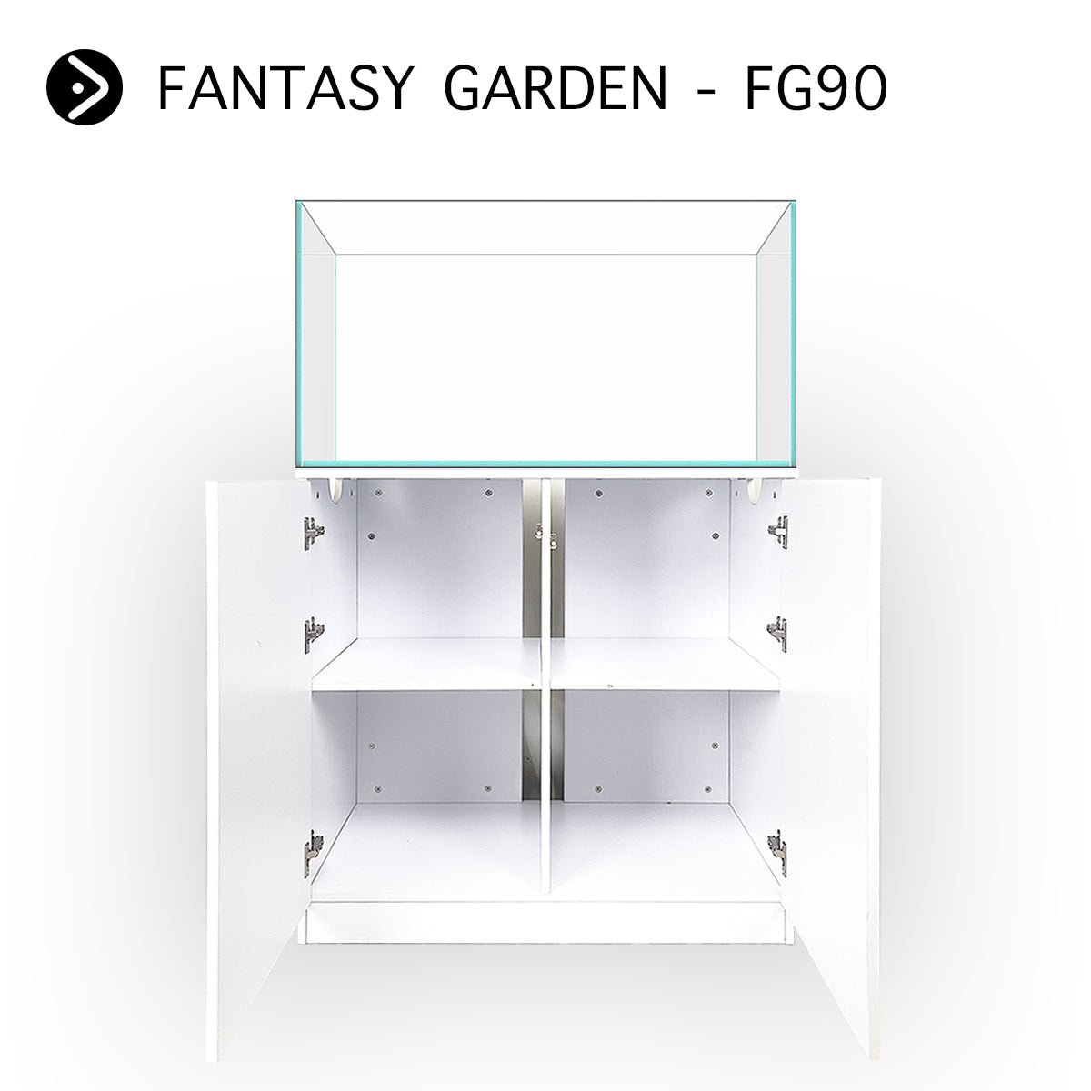 FANTASY GARDEN-60 Rimless Fish tank 180L – AQUACIRCLE-AU